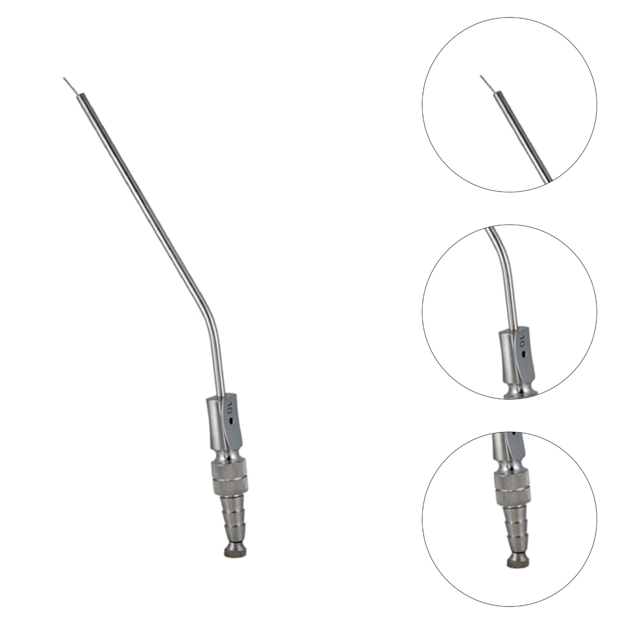 Frazier Suction Tubes Surgical Instruments x 10 Pieces - KT Surgico